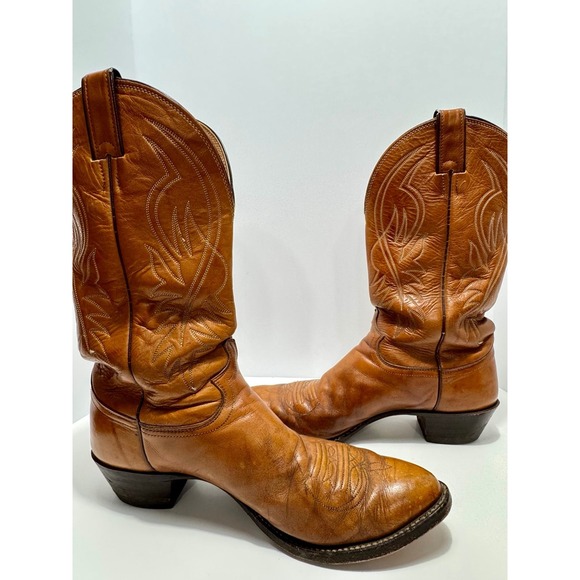 Justin Boots | Shoes | Justin Leather Cowboy Boots 2b | Poshmark